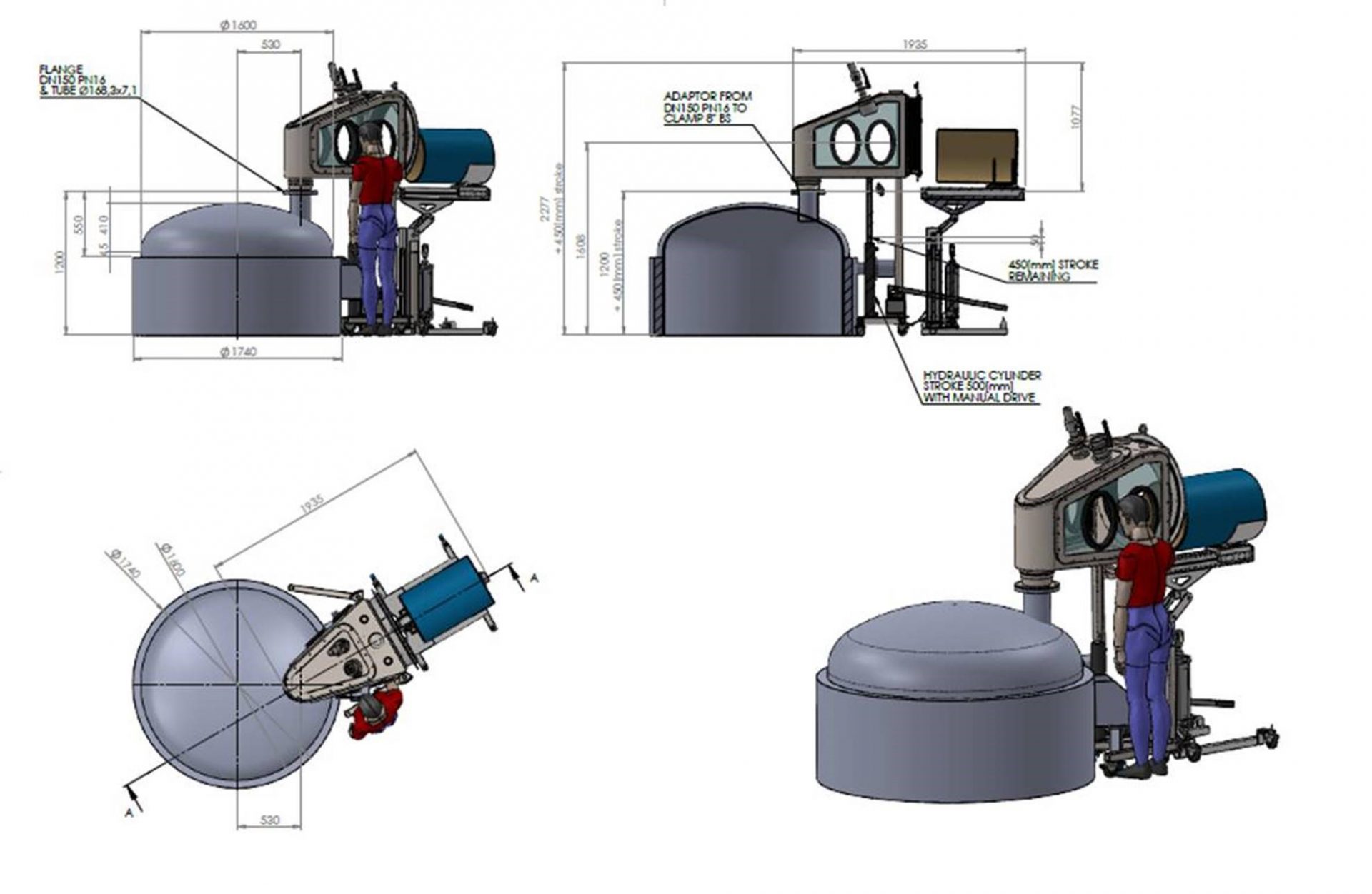 Drum Reactor Charging DRC XS: space to ideas. - csv containment news
