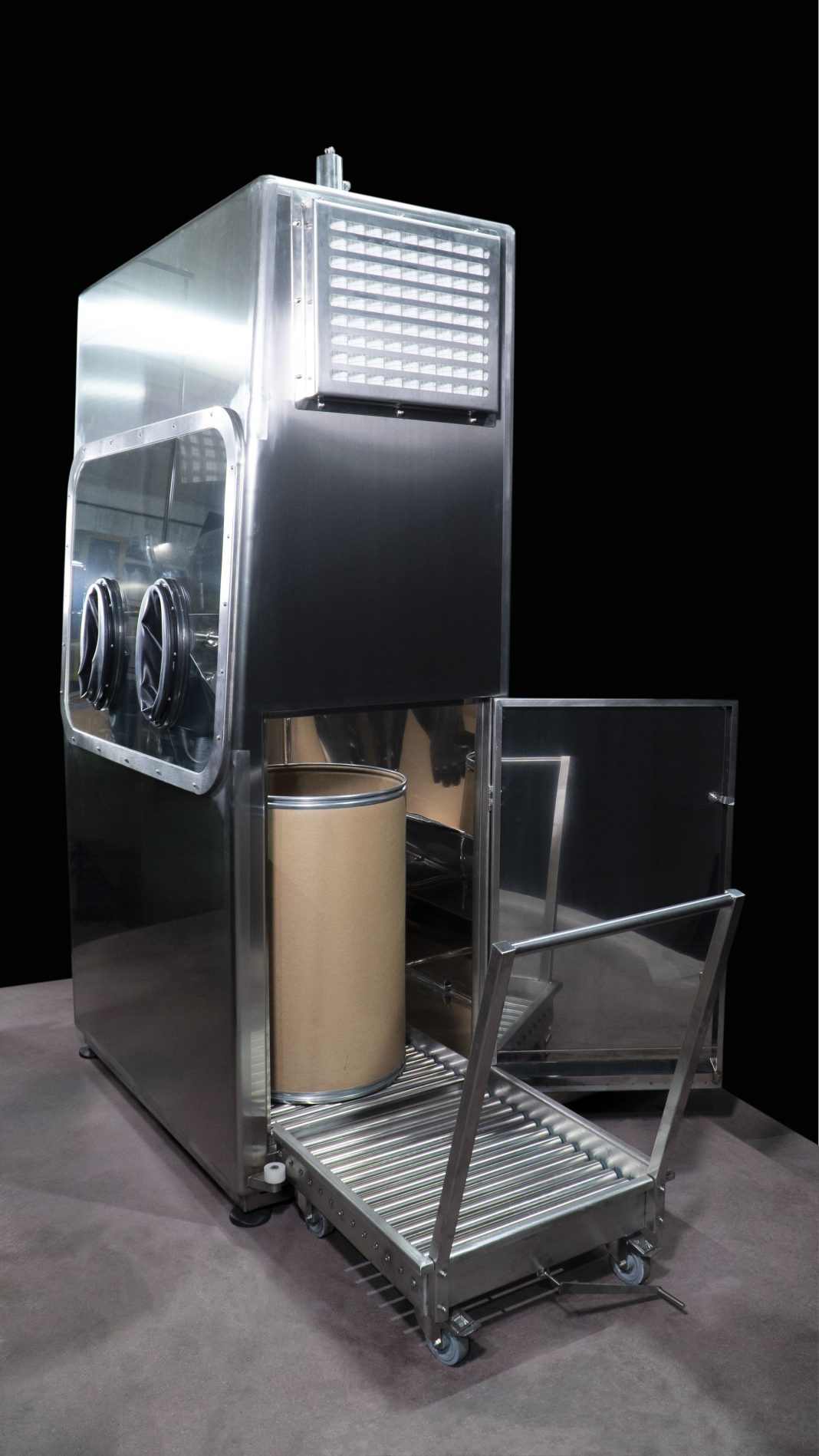 Drum liquid transfer containment station. - csv containment news